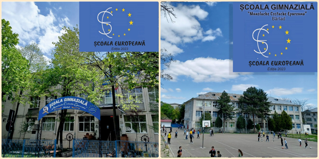 Școala Gimnazială „Manolache Costache Epureanu” din Bârlad a obținut ...